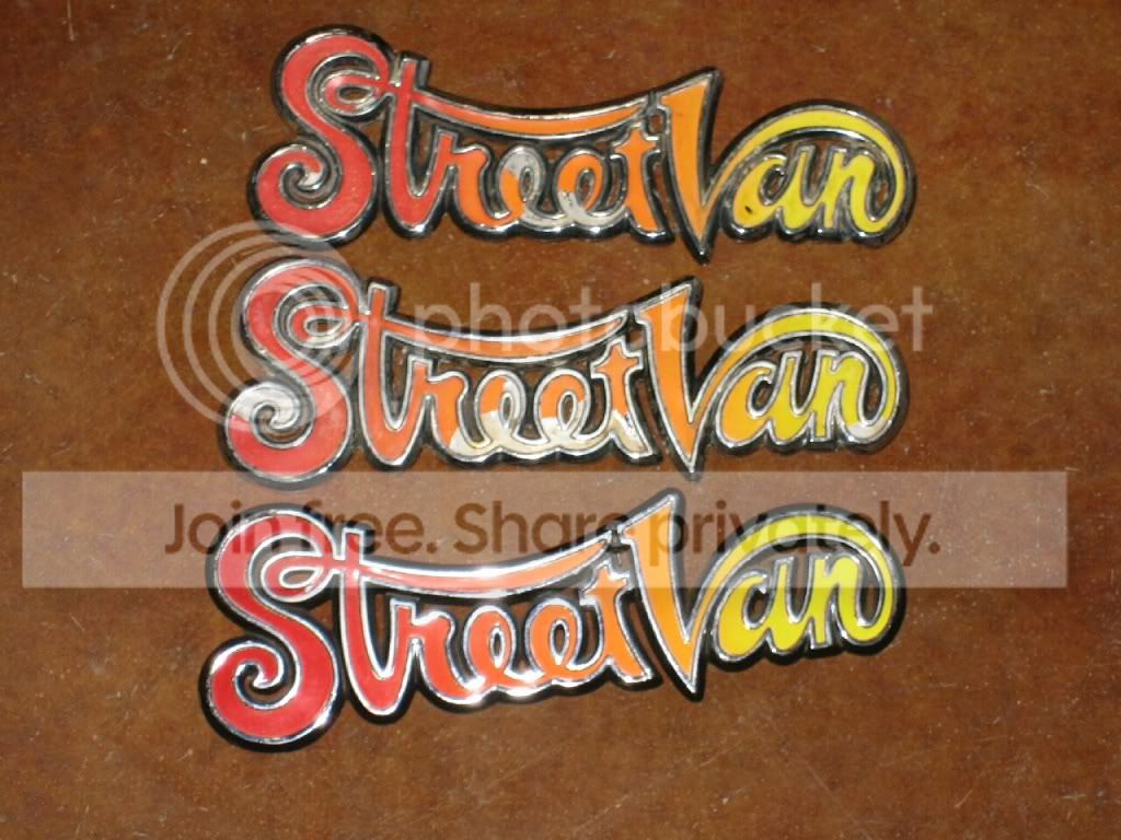 Dodge Street Van emblems............... - Vannin' Community and Forums